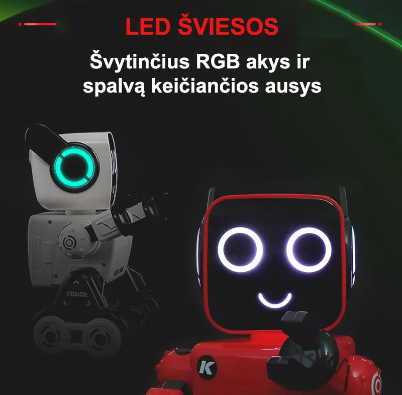 Programuojamas robotas - taupyklė Wile