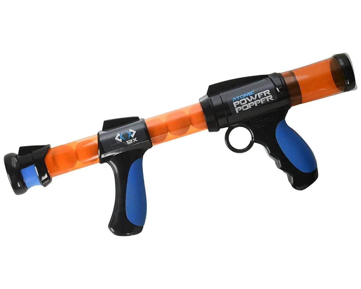 Žaislinis šautuvas su kamuoliukais Power Poppers x 12
