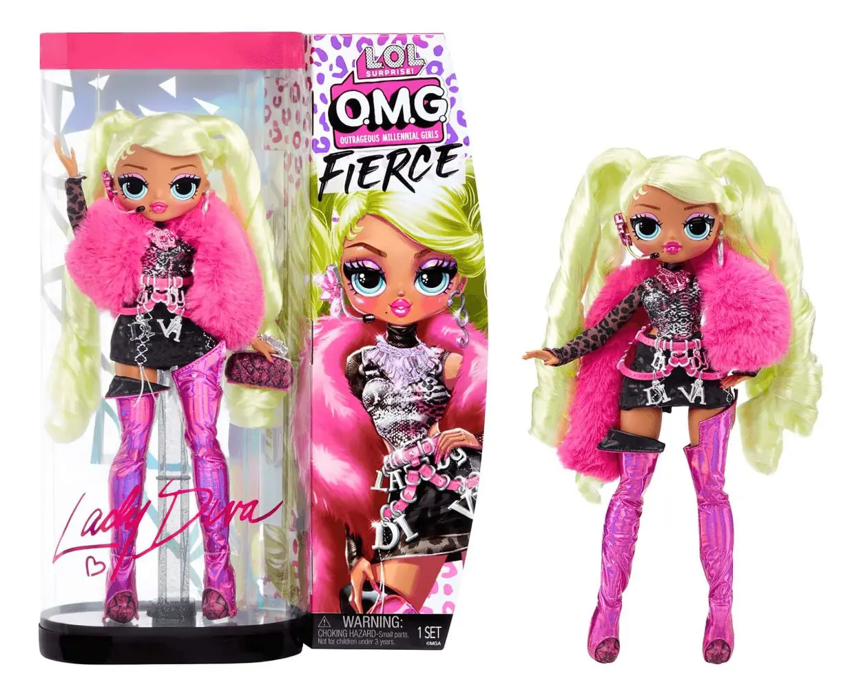 LOL lėlė OMG, serija „Fierce”, Lady Diva