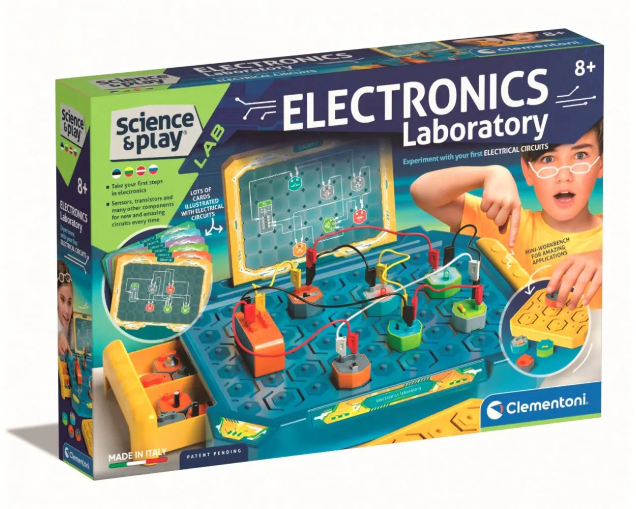 Elektronikos bandymų laboratorija vaikams, Clementoni