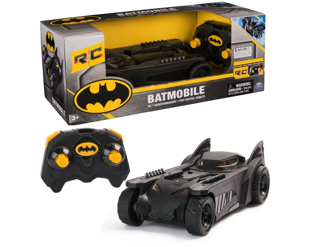 Betmeno pulteliu valdoma mašina „Batman Batmobile”, 1:18