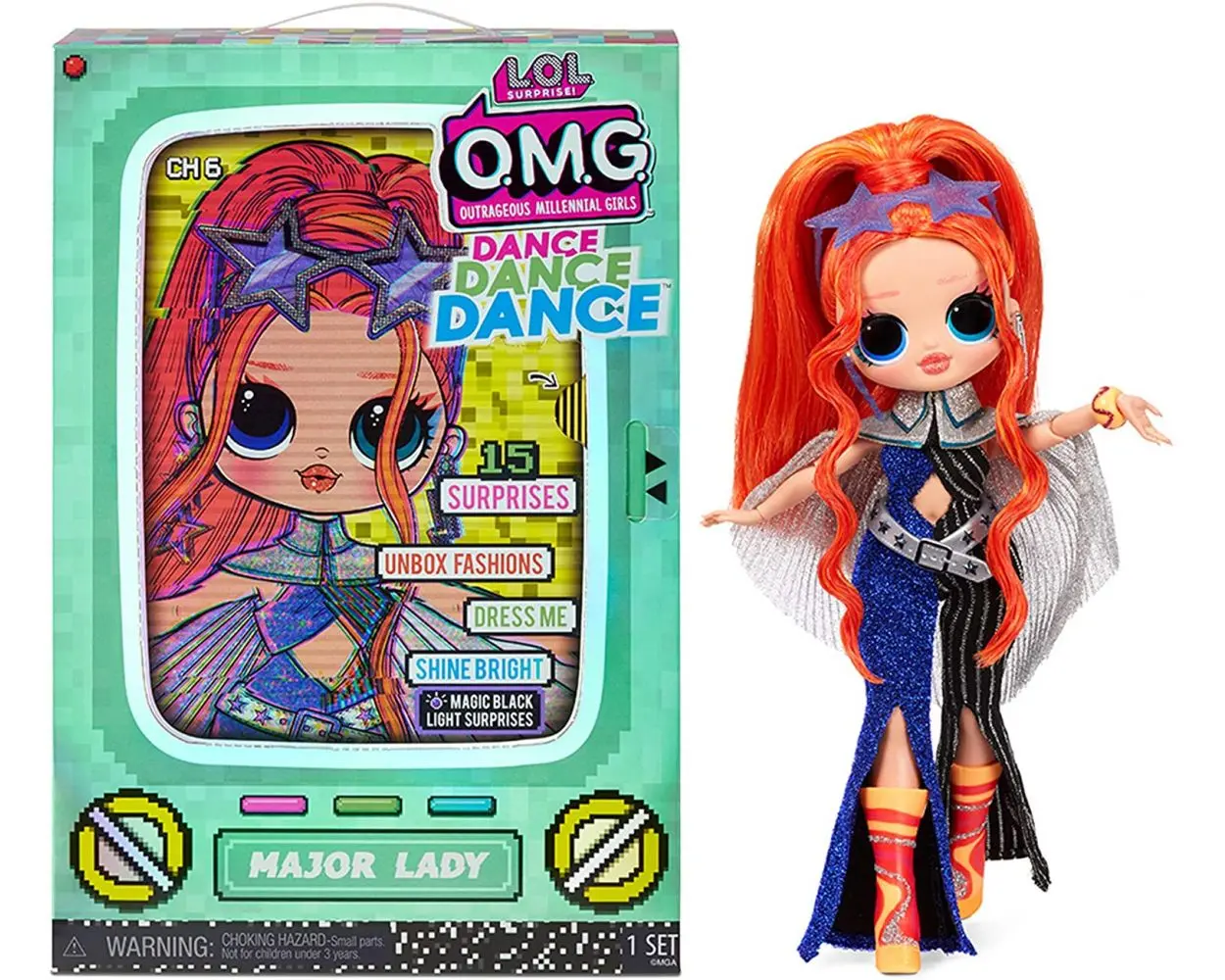 LOL lėlė OMG Dance, Major Lady
