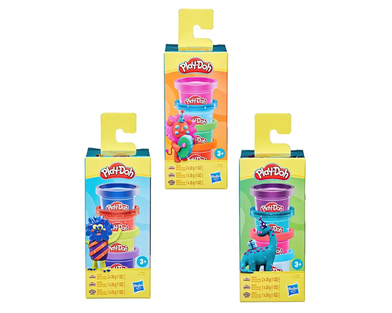Play-Doh plastilino mini indelių rinkinys, F7172