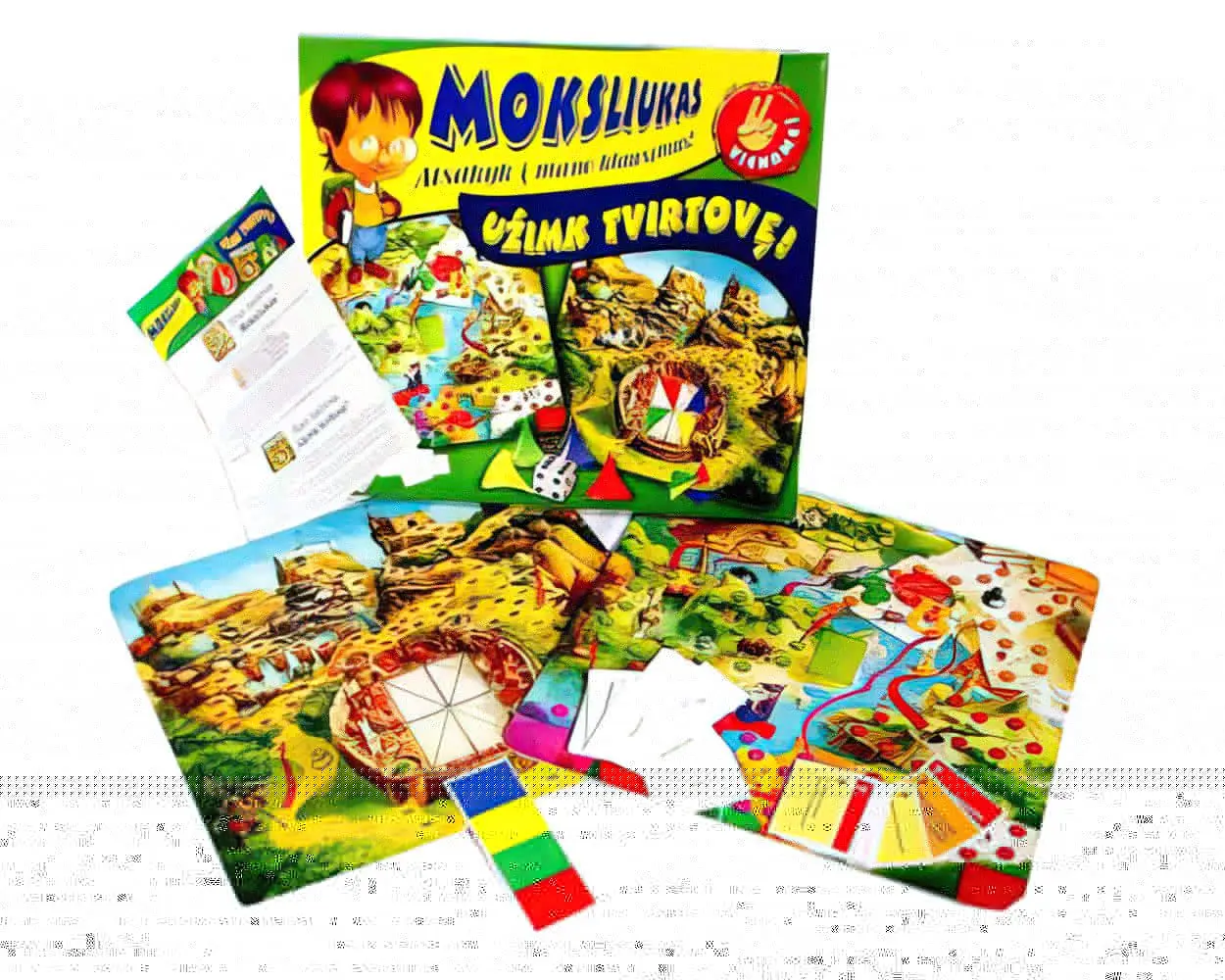Stalo žaidimas „Moksliukas”