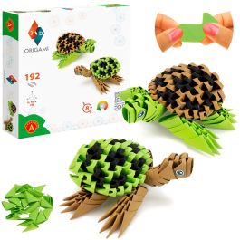 Origami lankstymas vaikams „Vėžliukai”, Origami 3D