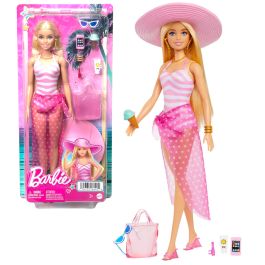 Barbie lėlė su paplūdimio aksesuarais, HPL73
