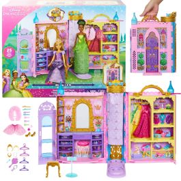 Disney Princess nešiojama lėlių pilis - grožio kambarys su aksesuarais ...